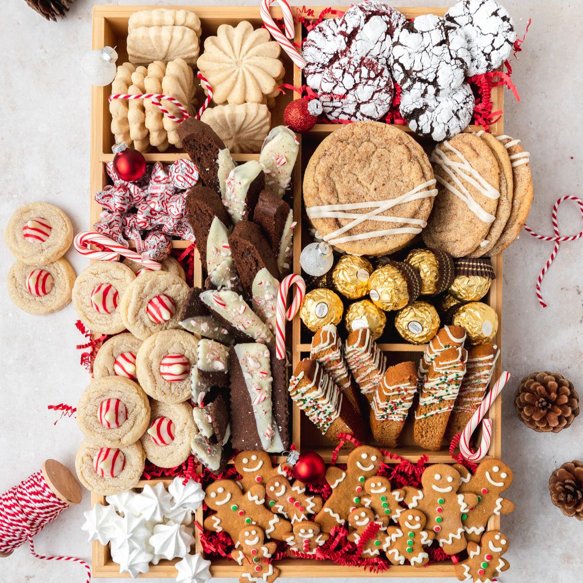 How to Make A Christmas Cookie Box ~ Barley & Sage