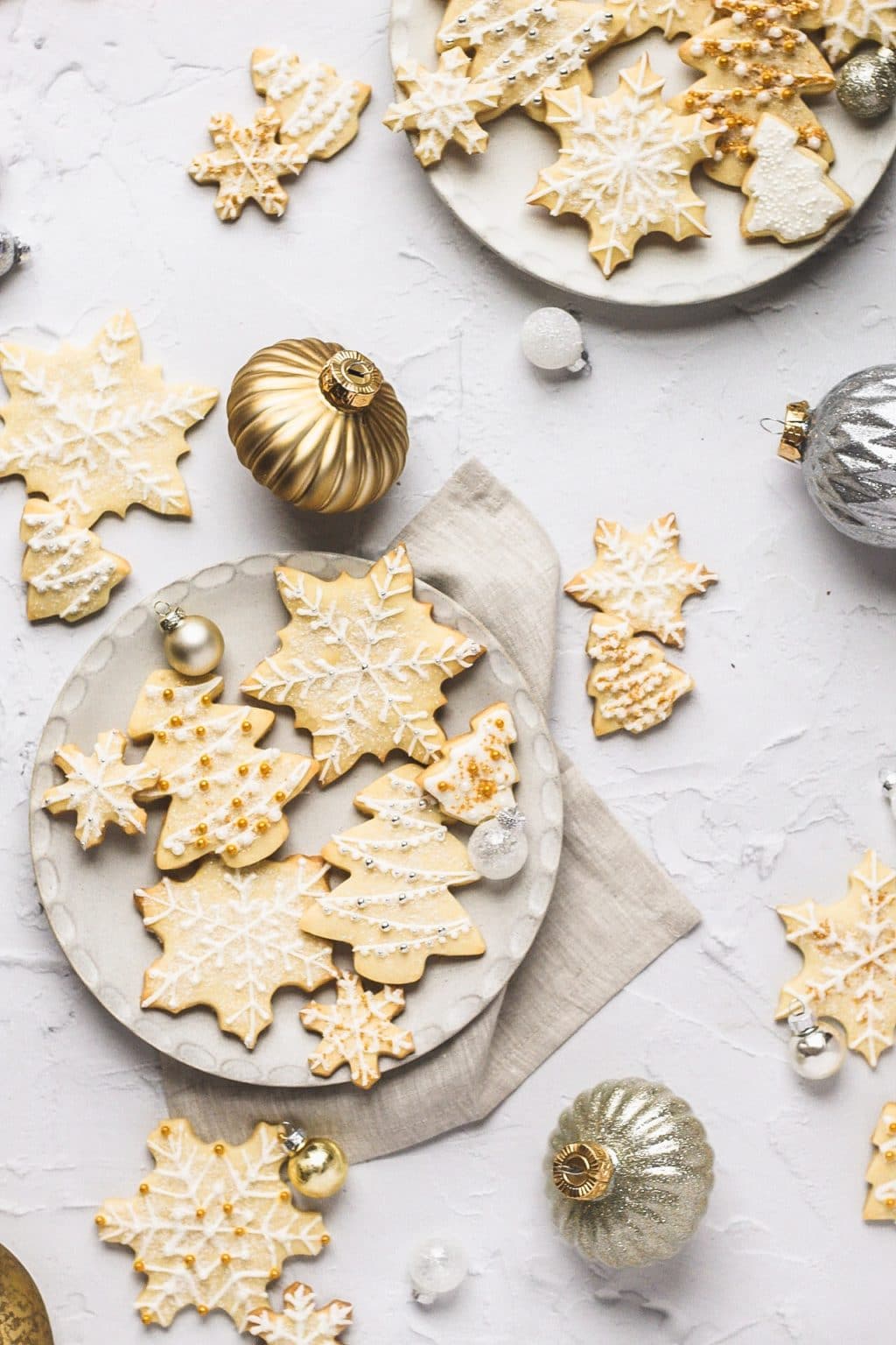 Christmas Shortbread Cutout Cookies Recipe ~ Barley & Sage