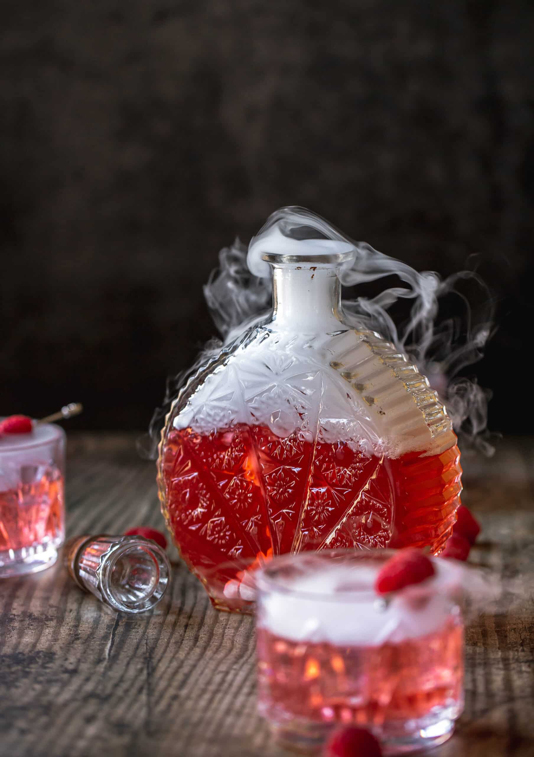 Love Potion Cocktail with Dry Ice Recipe ~ Barley & Sage