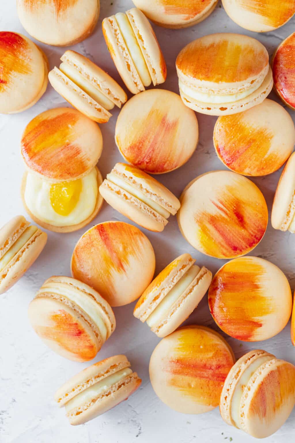 Mango Macarons Recipe ~ Barley & Sage