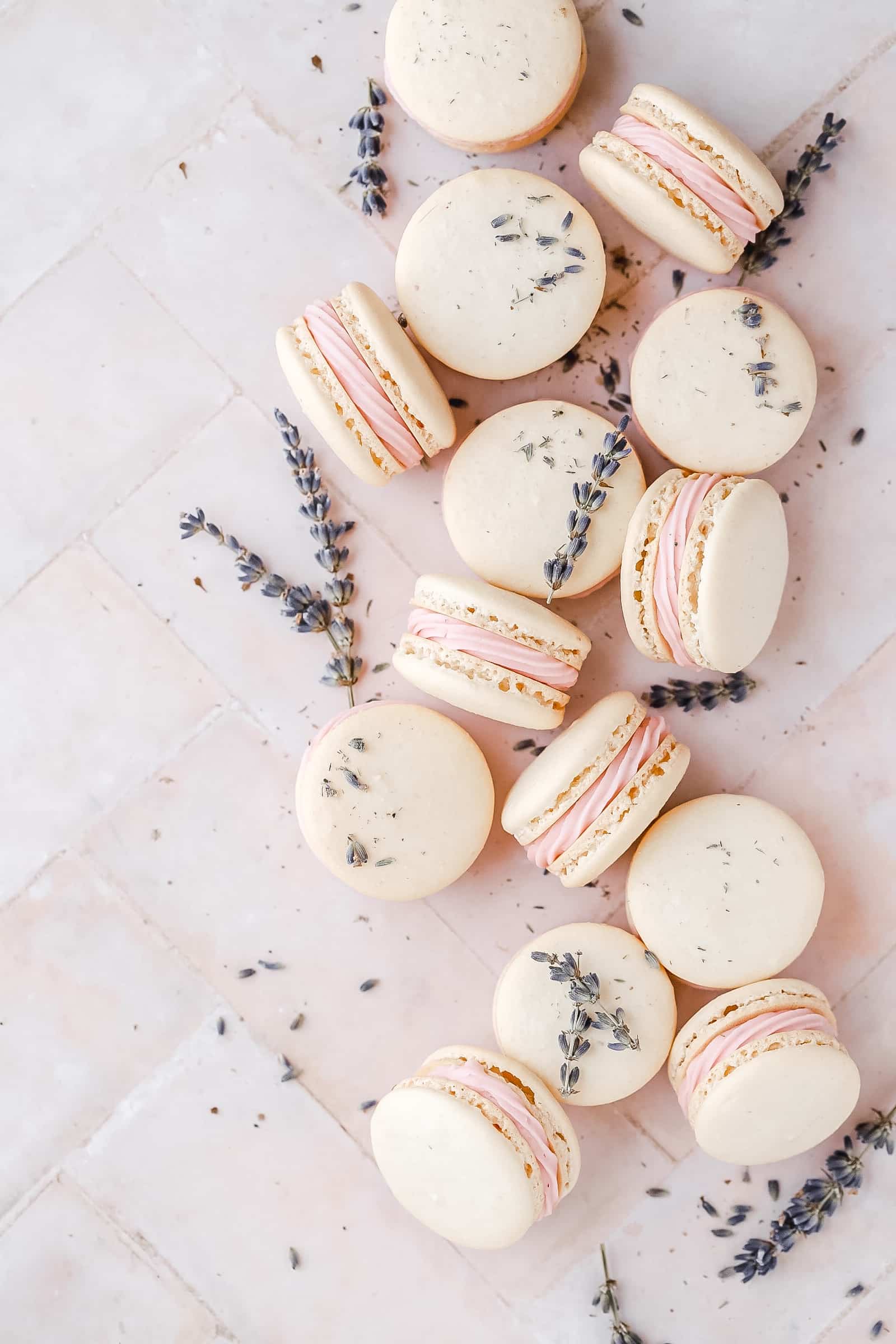 Blackberry Lavender Macarons Recipe ~ Barley & Sage