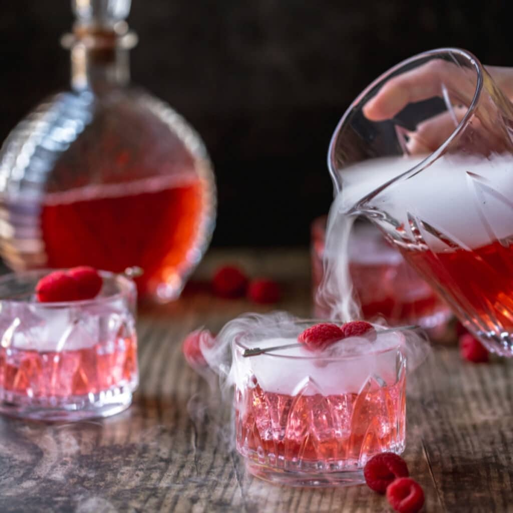 Love Potion Cocktail with Dry Ice Recipe ~ Barley & Sage