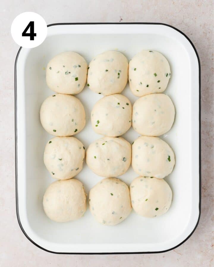 Sourdough Sour Cream & Chive Rolls Recipe ~ Barley & Sage