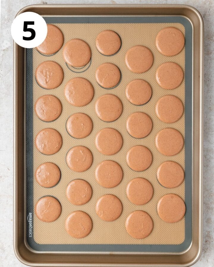 Espresso Macarons with Espresso Buttercream Recipe ~ Barley & Sage