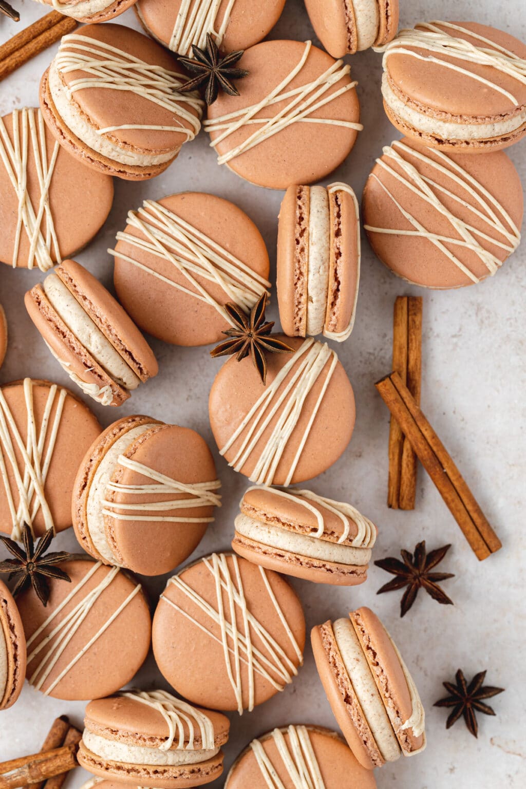 Chai Spiced Macarons Recipe ~ Barley & Sage