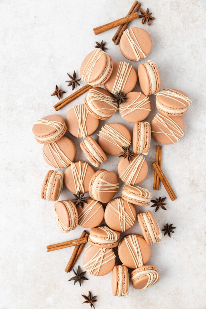 Chai Spiced Macarons Recipe ~ Barley & Sage