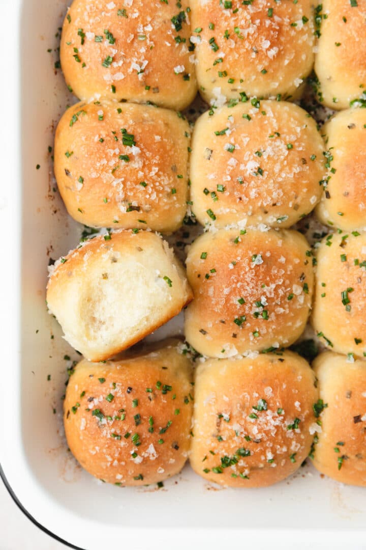 Sourdough Sour Cream & Chive Rolls Recipe ~ Barley & Sage