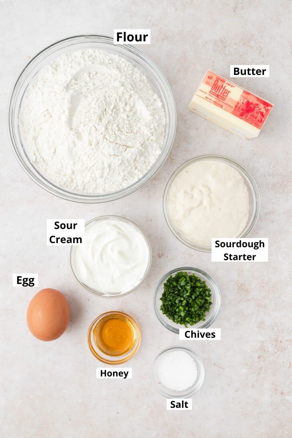 Sourdough Sour Cream & Chive Rolls Recipe ~ Barley & Sage