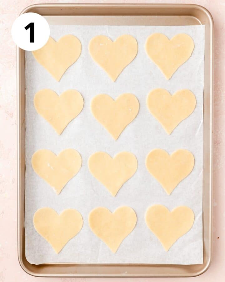 Heart Shaped Strawberry Hand Pies Recipe ~ Barley & Sage