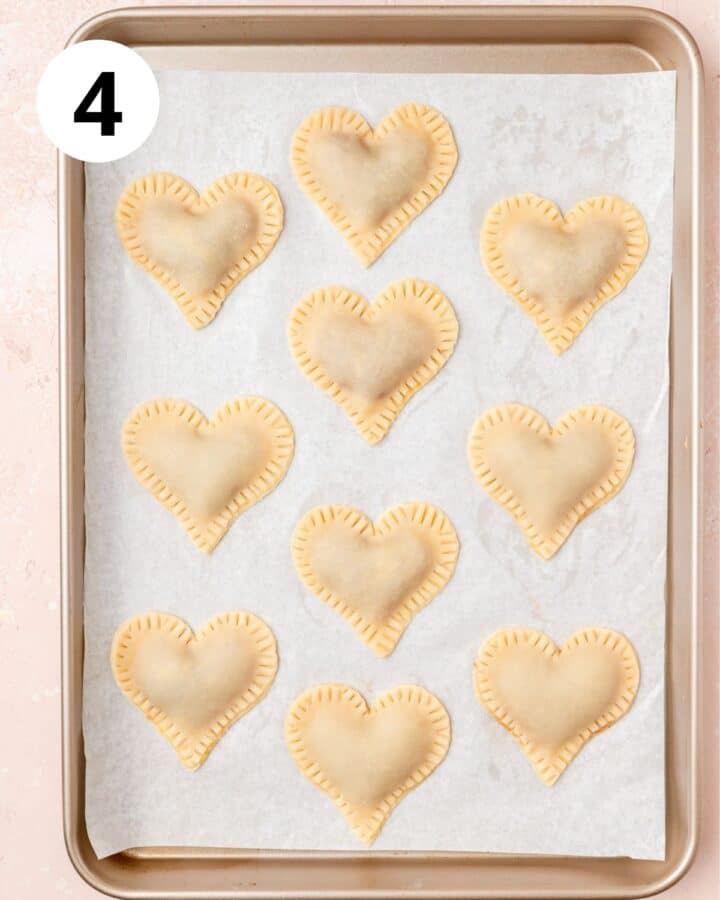 Heart Shaped Strawberry Hand Pies Recipe ~ Barley & Sage