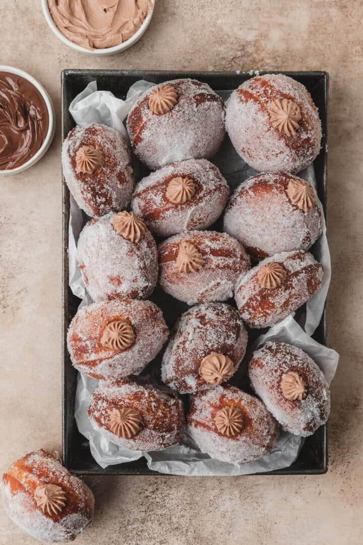 Nutella Donuts ~ Barley & Sage