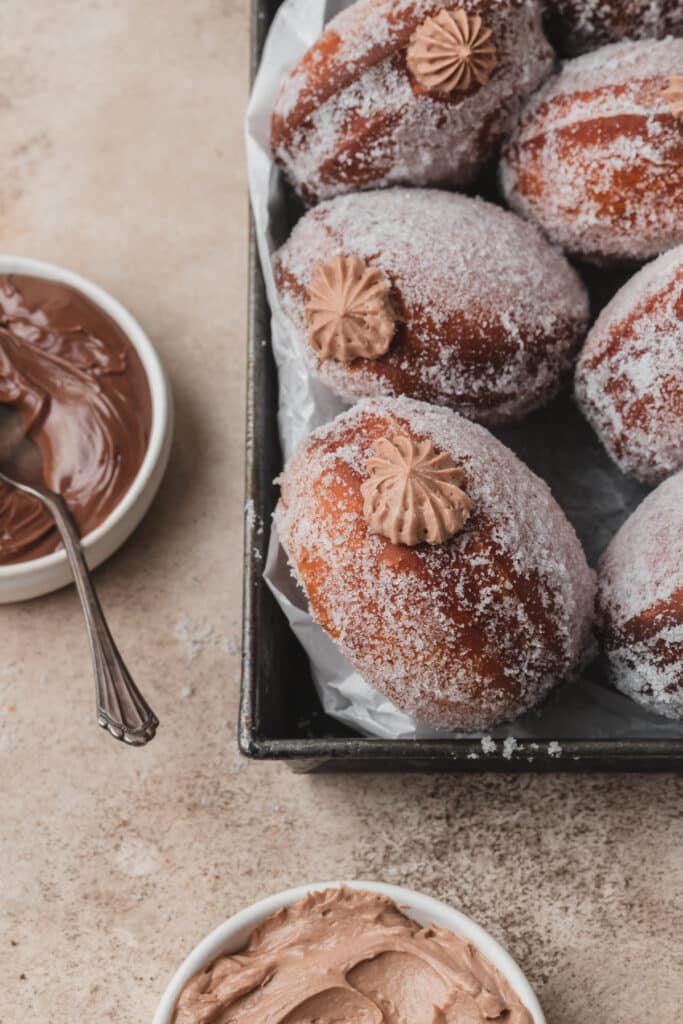 Nutella Donuts ~ Barley & Sage
