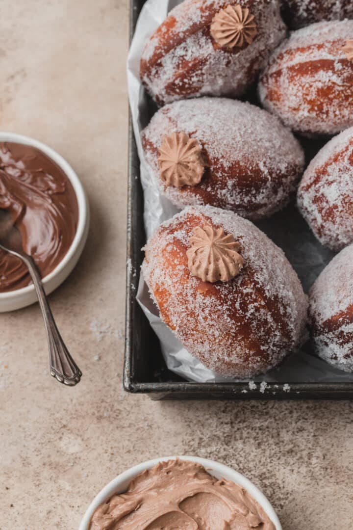 Nutella Donuts ~ Barley & Sage