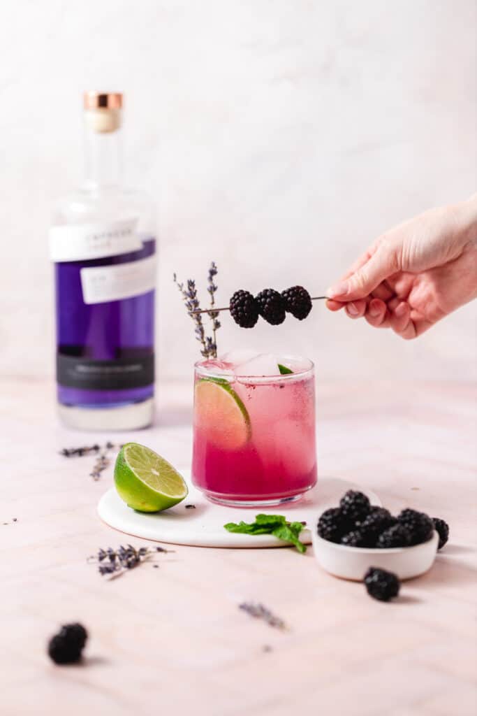 Blackberry Lavender London Mule ~ Barley & Sage