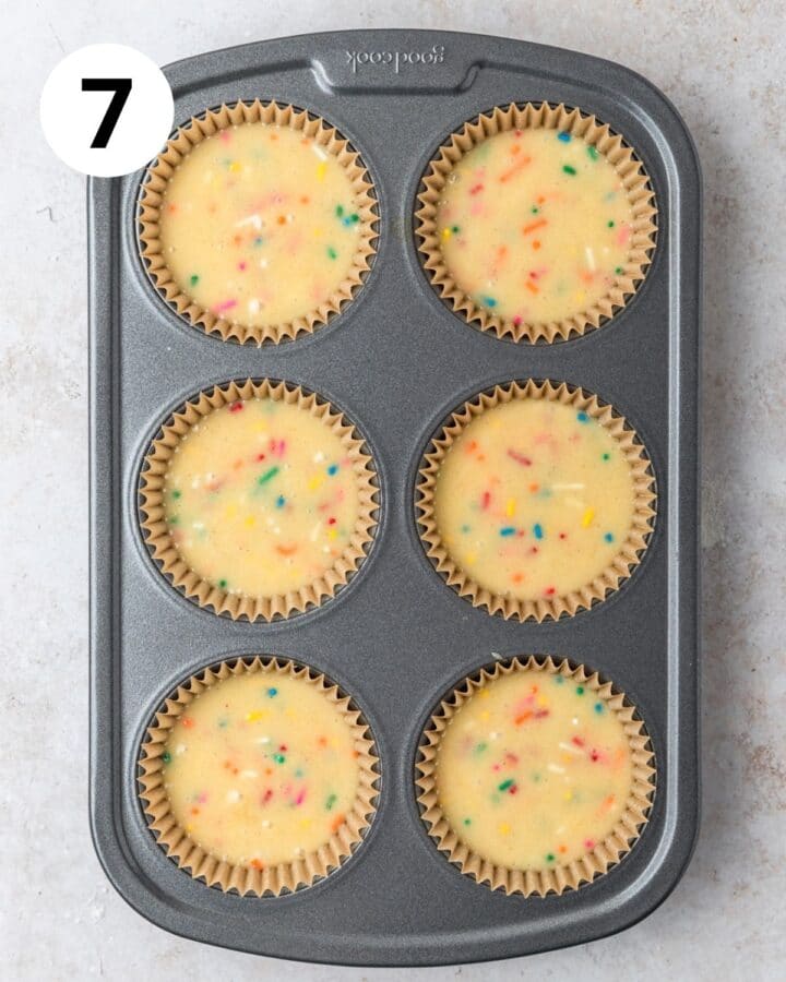 Funfetti Donut Cupcakes Recipe ~ Barley & Sage