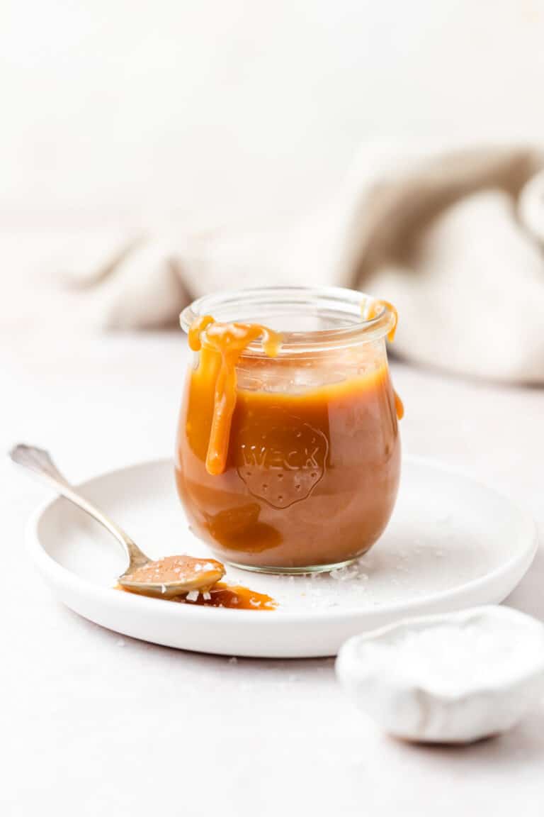 How to Make Homemade Salted Caramel from Scratch ~ Barley & Sage