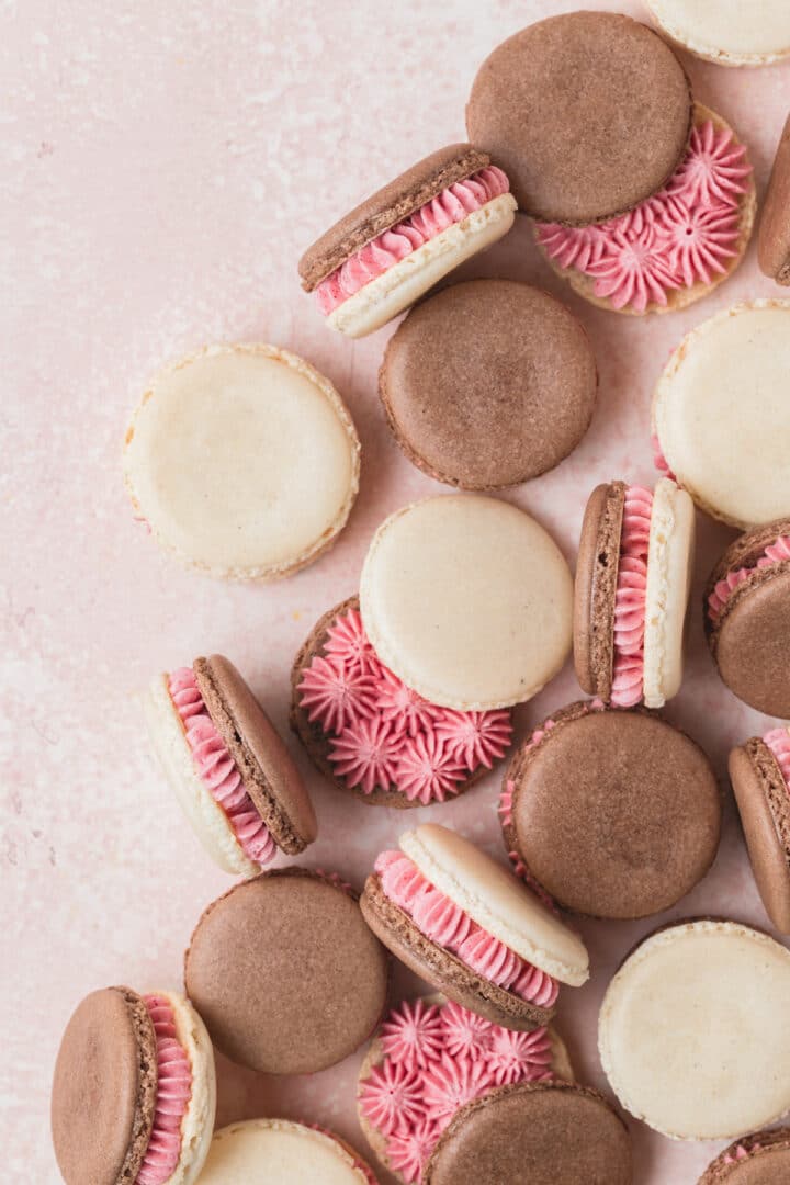 Neapolitan Macarons Recipe ~ Barley & Sage