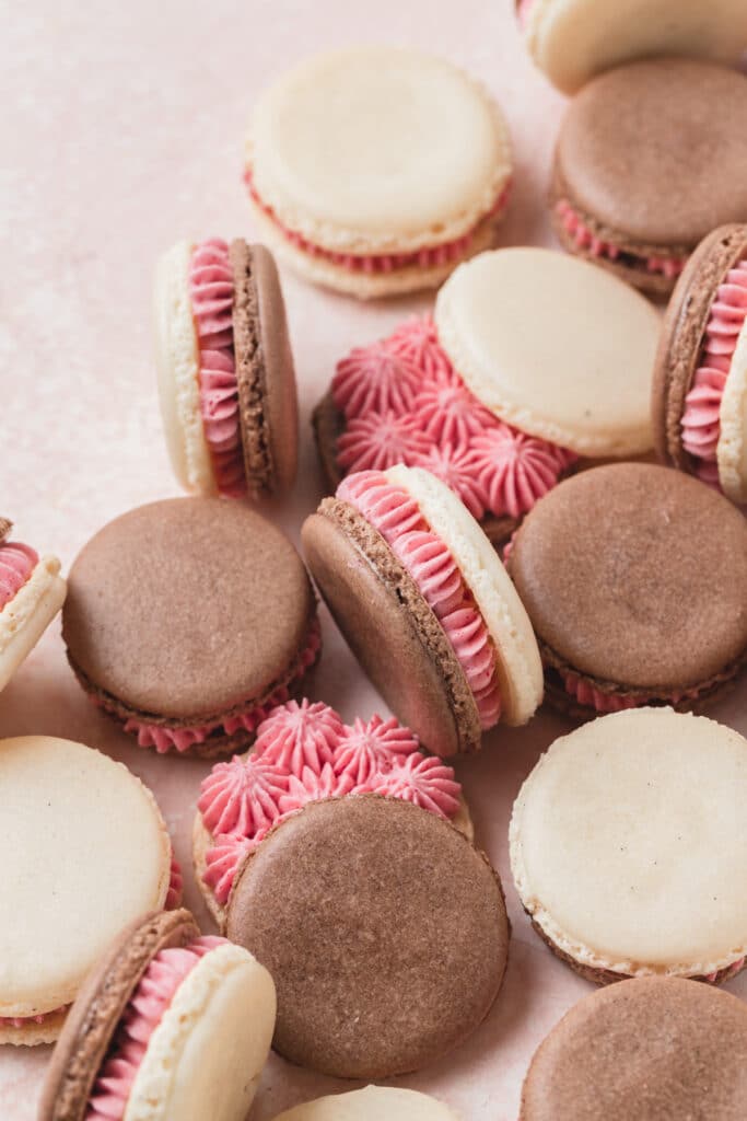 Neapolitan Macarons Recipe ~ Barley & Sage