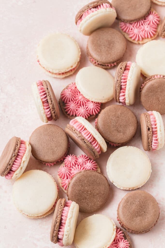 Neapolitan Macarons Recipe ~ Barley & Sage