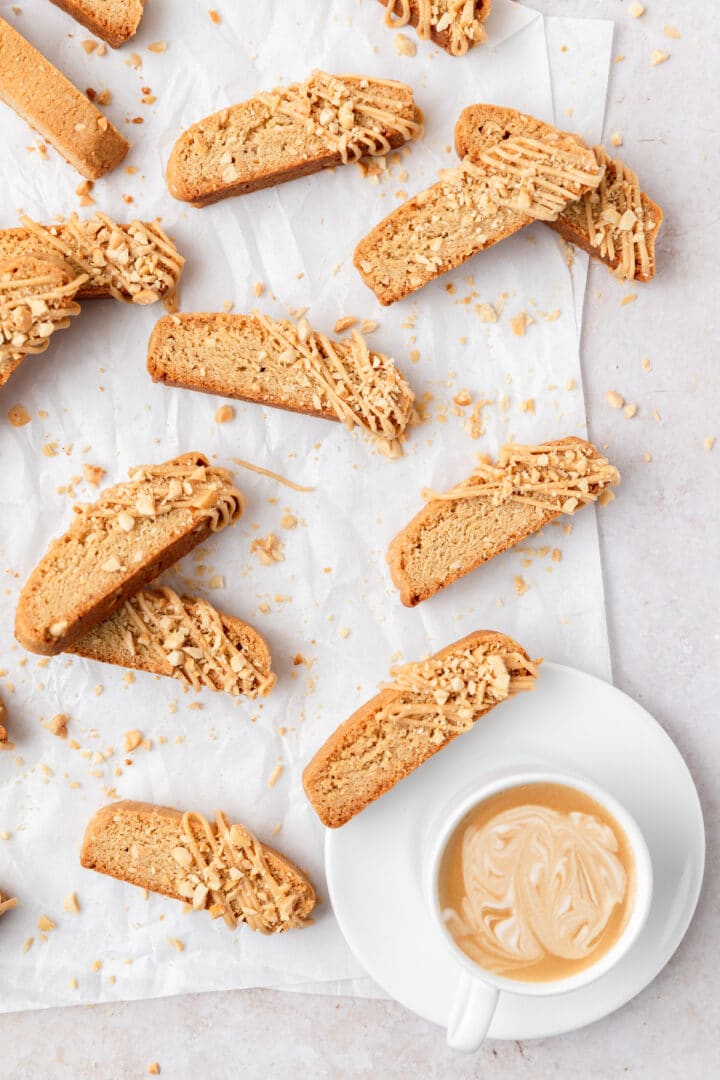 Peanut Butter Biscotti Recipe ~ Barley & Sage