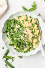 Spring Pea Risotto Recipe ~ Barley & Sage