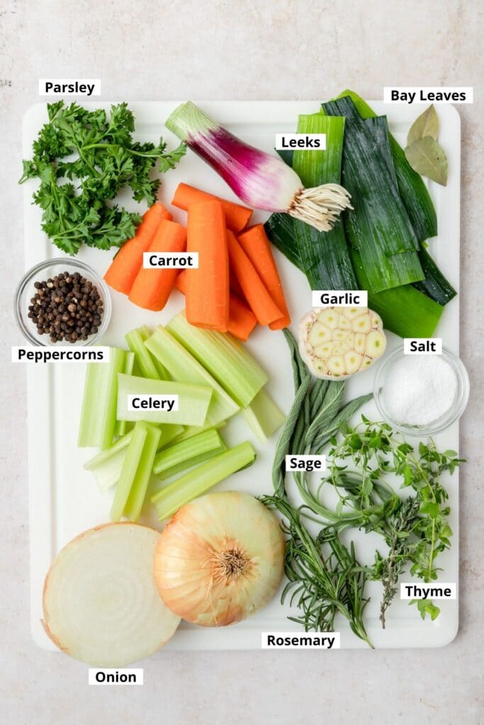 How to Make Homemade Vegetable Stock ~ Barley & Sage