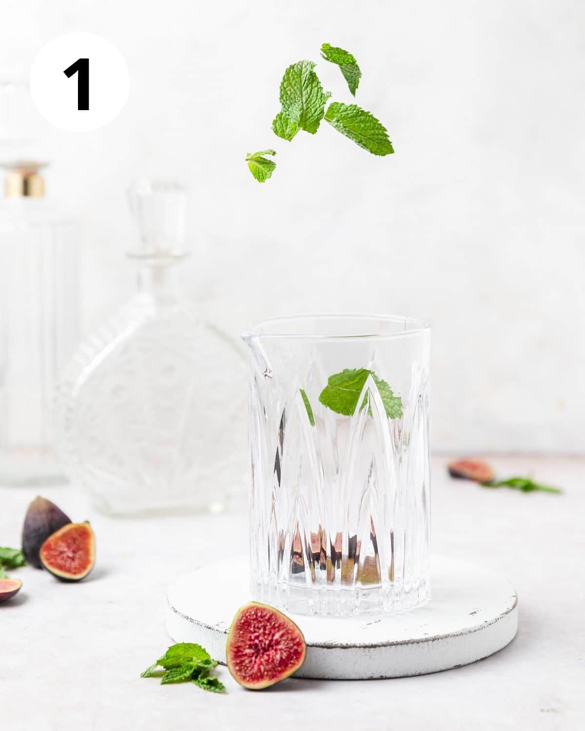 Fig Mojito with Vanilla Bean Simple Syrup ~ Barley & Sage