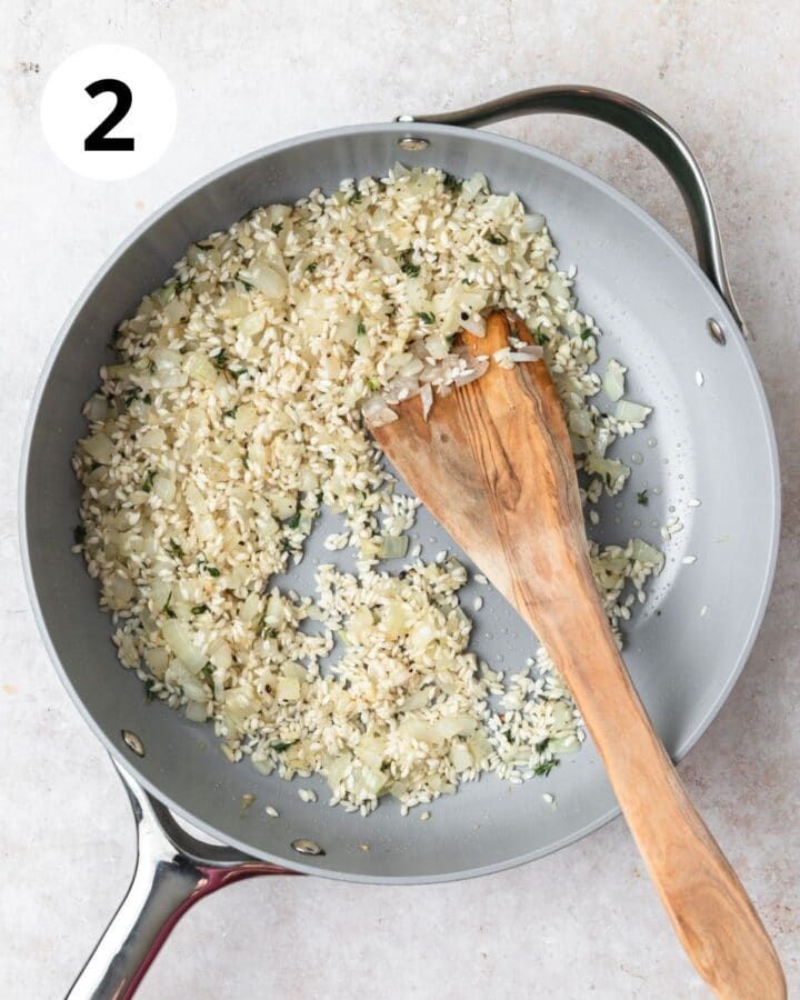 Simple Parmesan Risotto Recipe ~ Barley & Sage