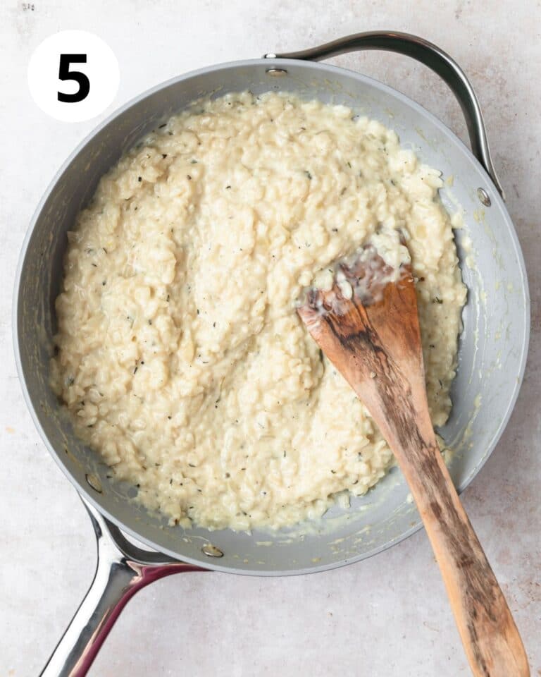 Simple Parmesan Risotto Recipe ~ Barley & Sage