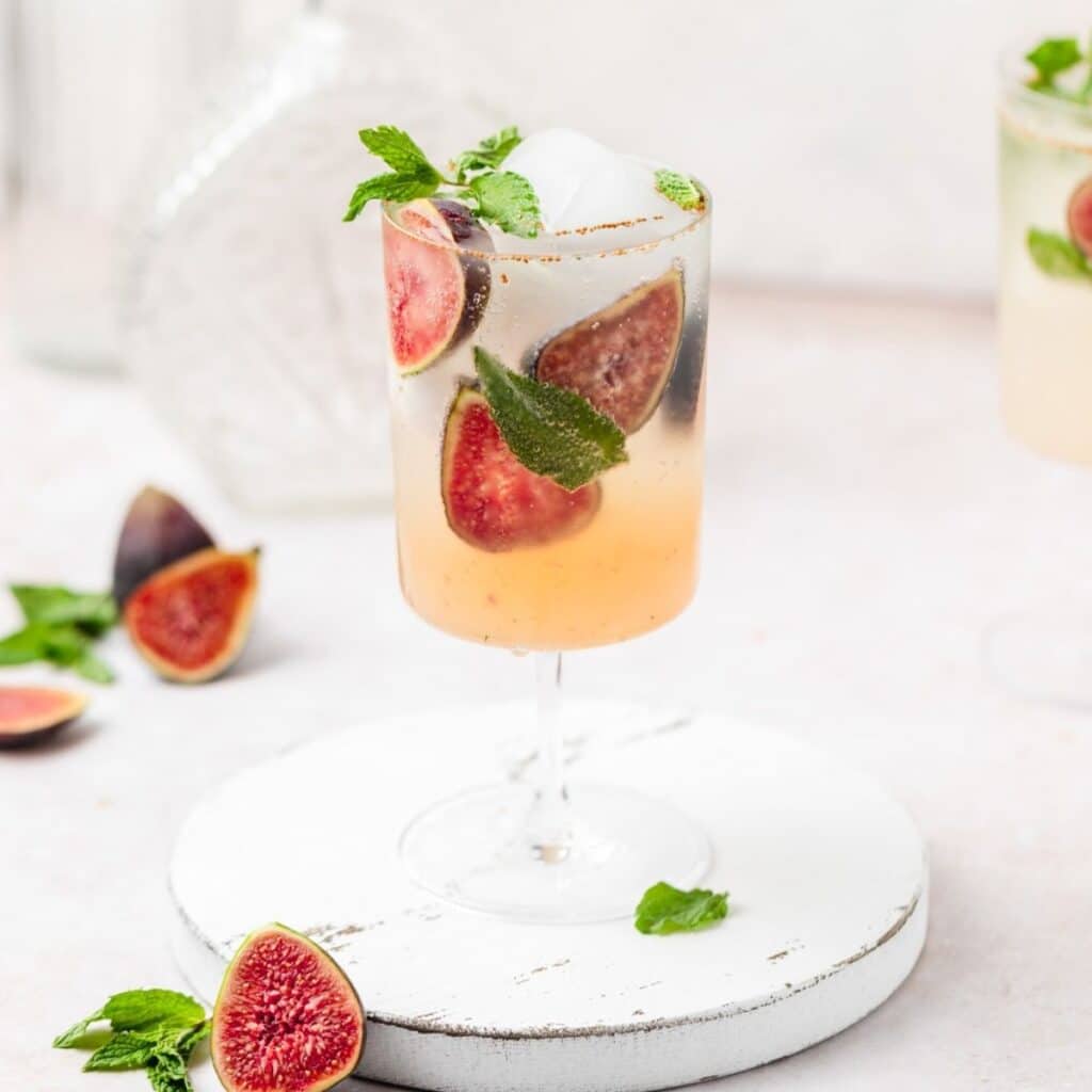 Frozen Peach Bellini's Recipe ~ Barley & Sage