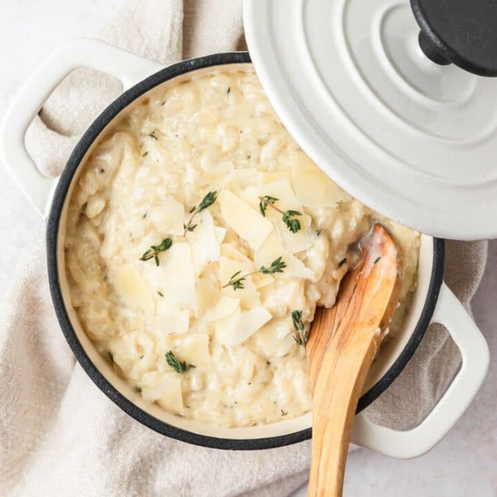 Simple Parmesan Risotto Recipe ~ Barley & Sage