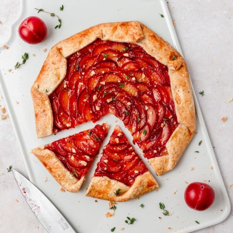 Biscoff Cookie Butter Tart ~ Barley & Sage