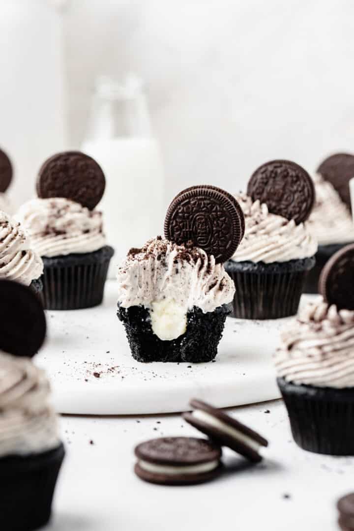Oreo Cupcakes ~ Barley & Sage