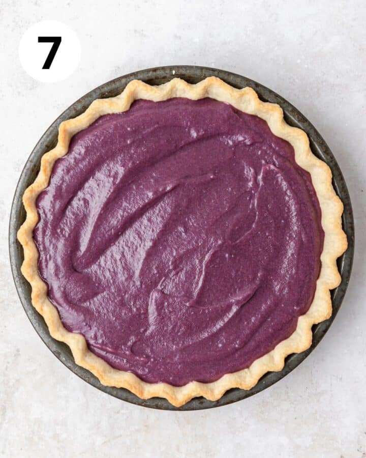 Purple Sweet Potato Pie ~ Barley & Sage