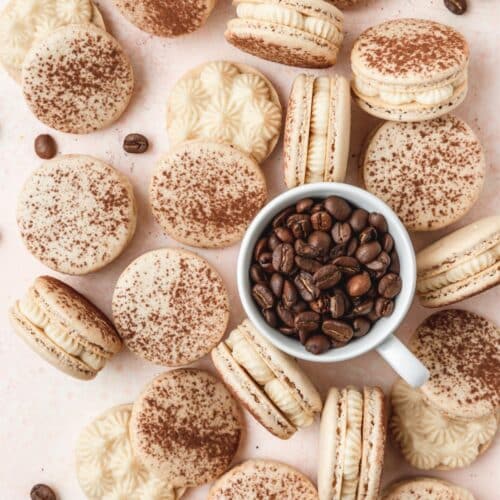 Tiramisu Macarons ~ Barley & Sage