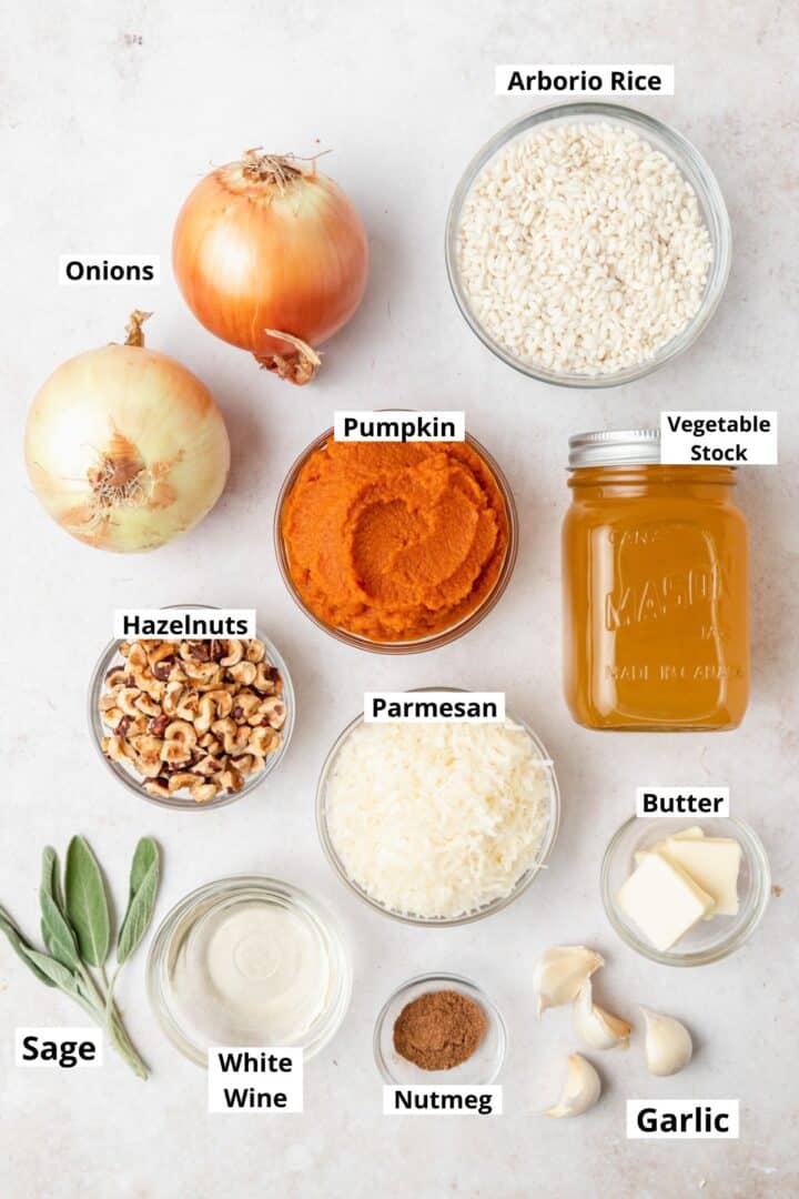 Pumpkin Risotto ~ Barley & Sage