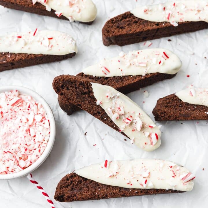 Chocolate Peppermint Biscotti ~ Barley & Sage