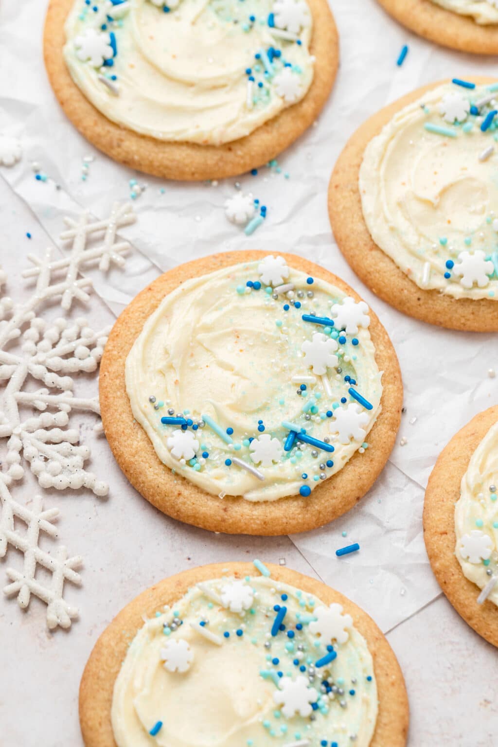 Frosted Eggnog Cookies ~ Barley & Sage