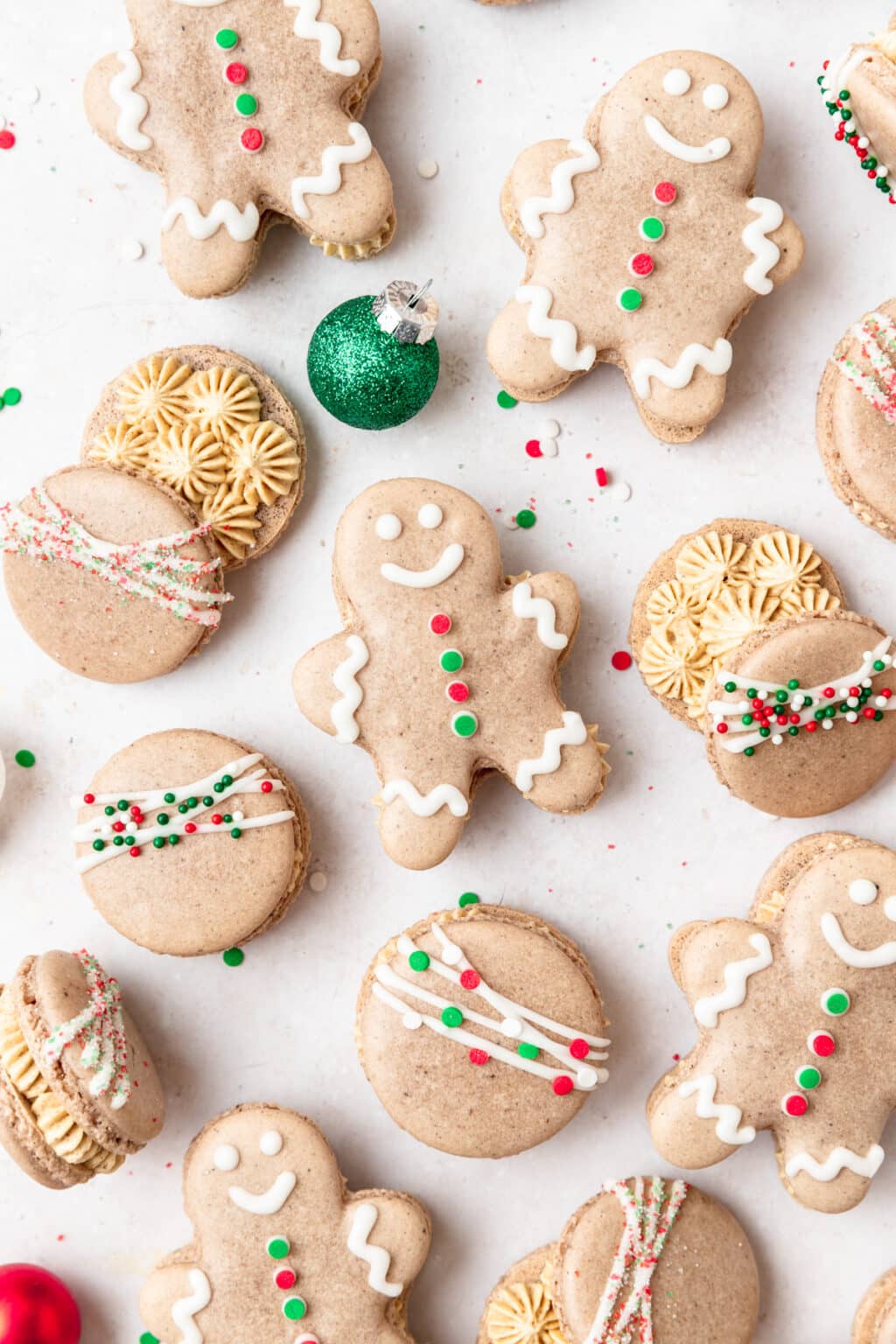 Gingerbread Macarons ~ Barley & Sage