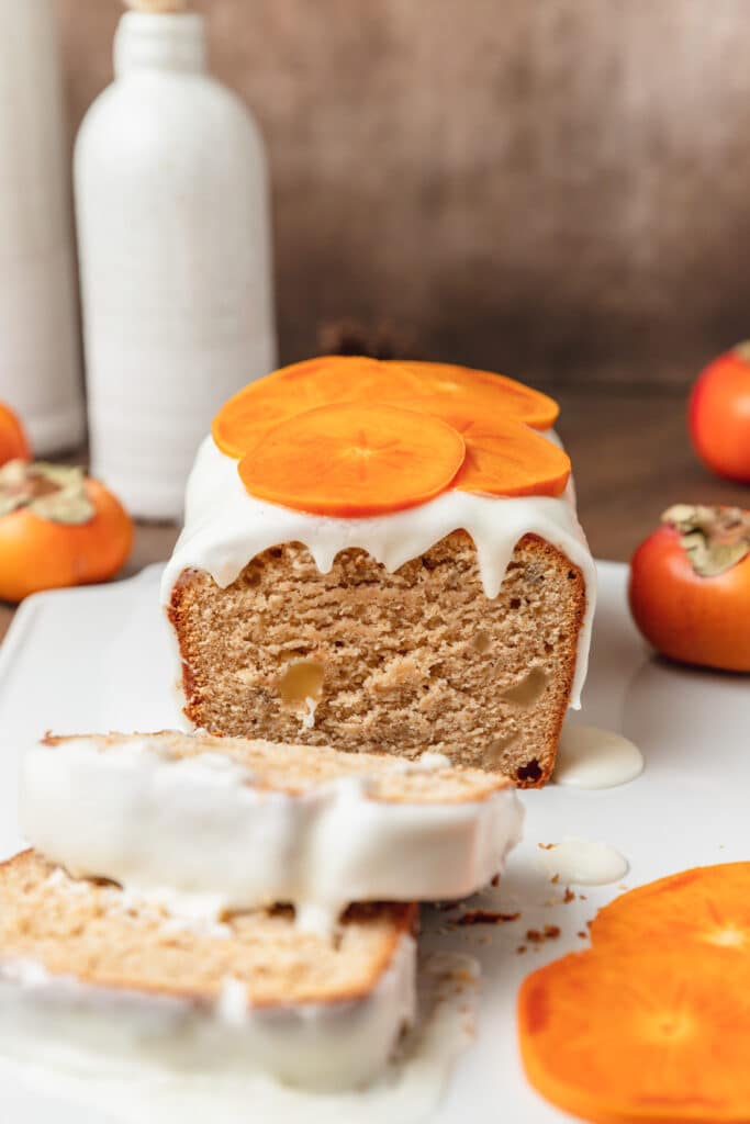 Persimmon Loaf Cake Recipe ~ Barley & Sage