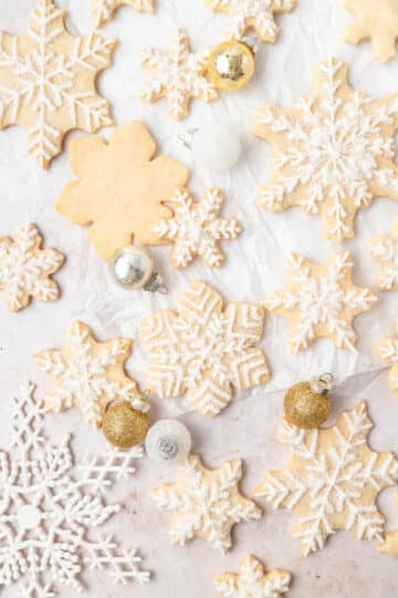 Christmas Shortbread Cutout Cookies Recipe ~ Barley & Sage