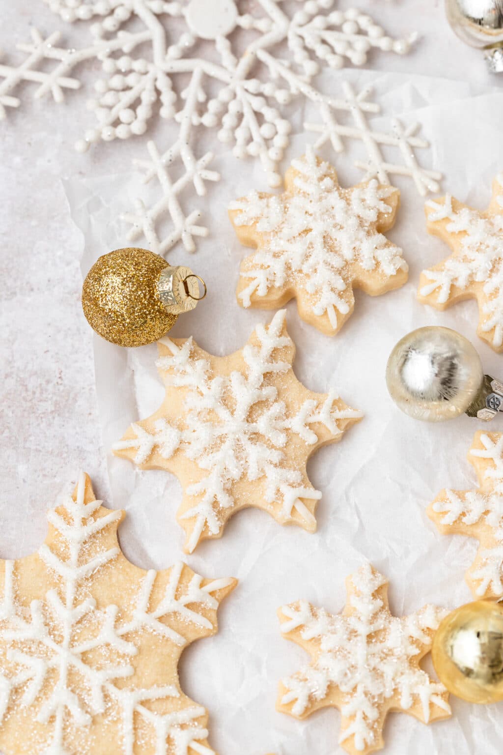 Christmas Shortbread Cutout Cookies Recipe ~ Barley & Sage