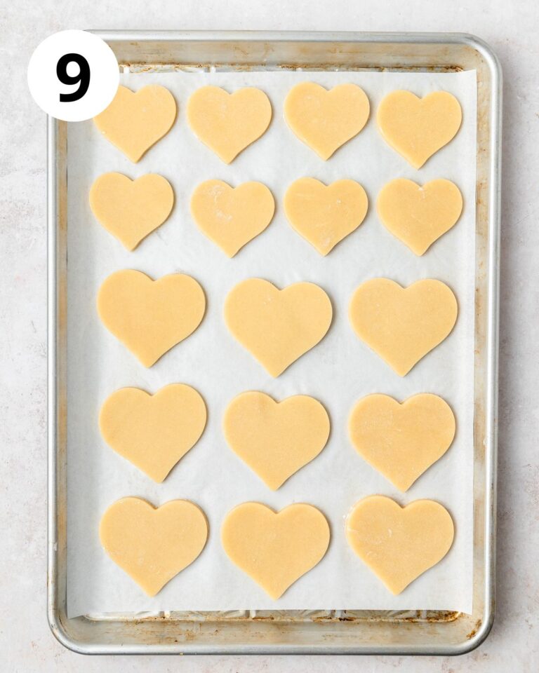 Heart Shaped Frosted Sugar Cookies ~ Barley & Sage