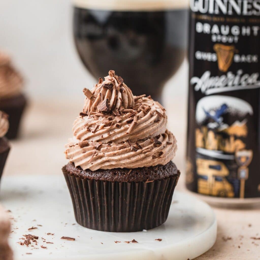 Guinness Chocolate Cupcakes ~ Barley & Sage