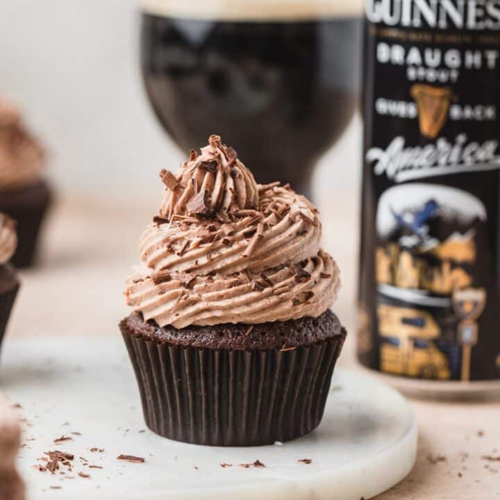 Guinness Chocolate Cupcakes ~ Barley & Sage