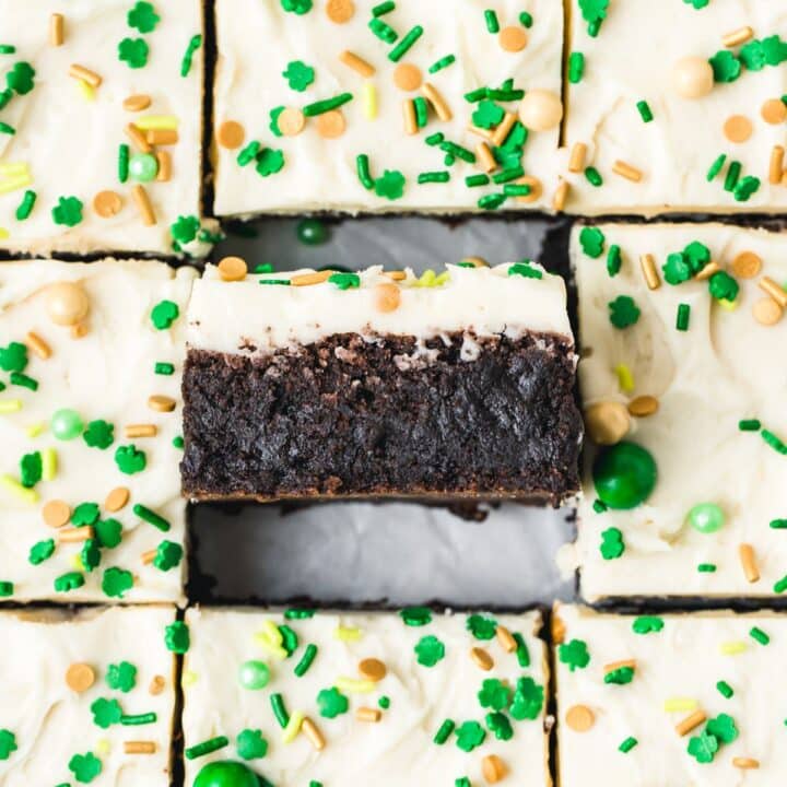 Bailey's Irish Cream Brownies ~ Barley & Sage