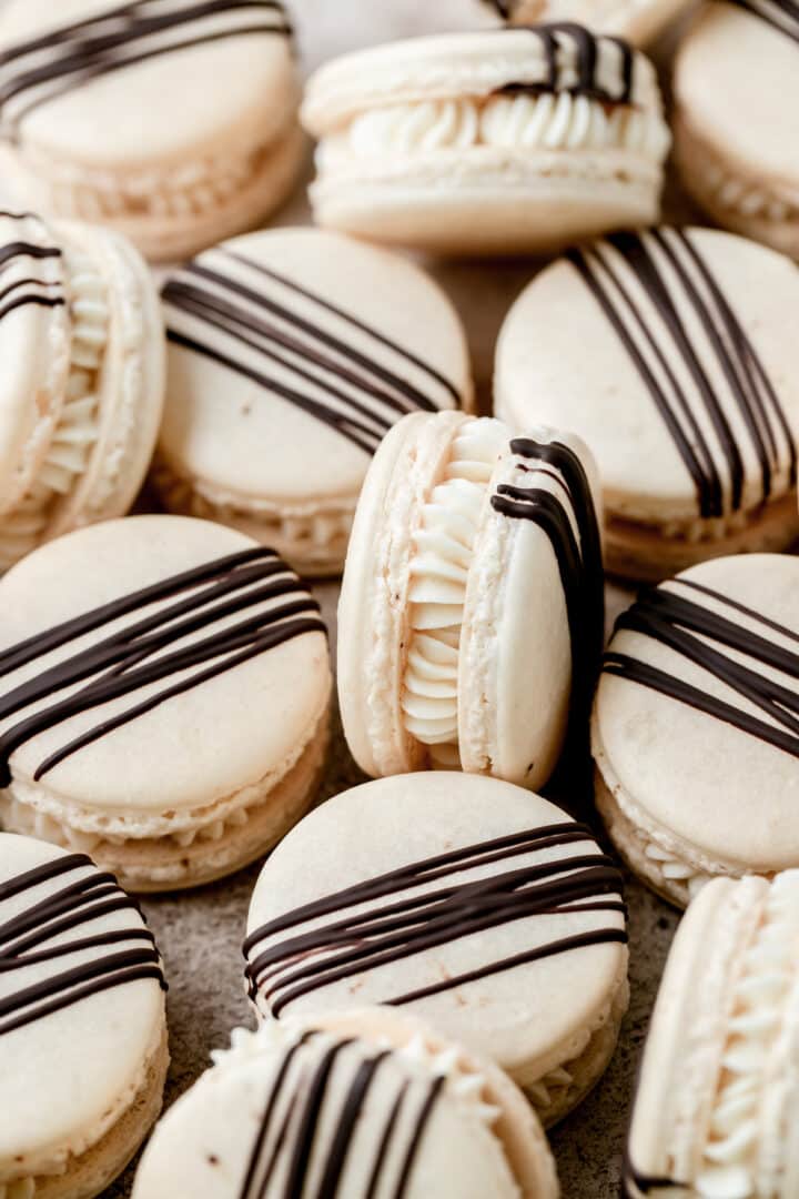Bailey's Irish Cream Macarons ~ Barley & Sage