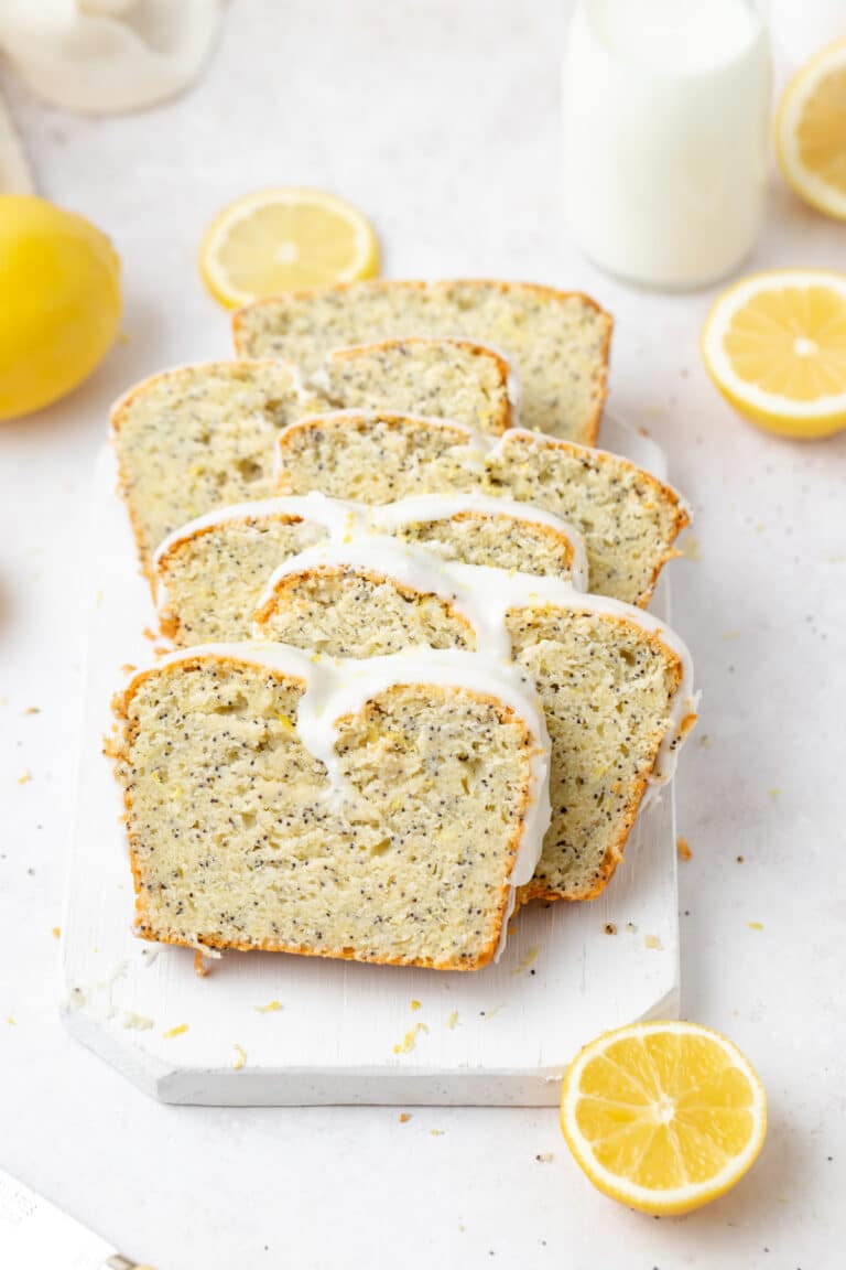 Lemon Poppy Seed Loaf Cake ~ Barley & Sage
