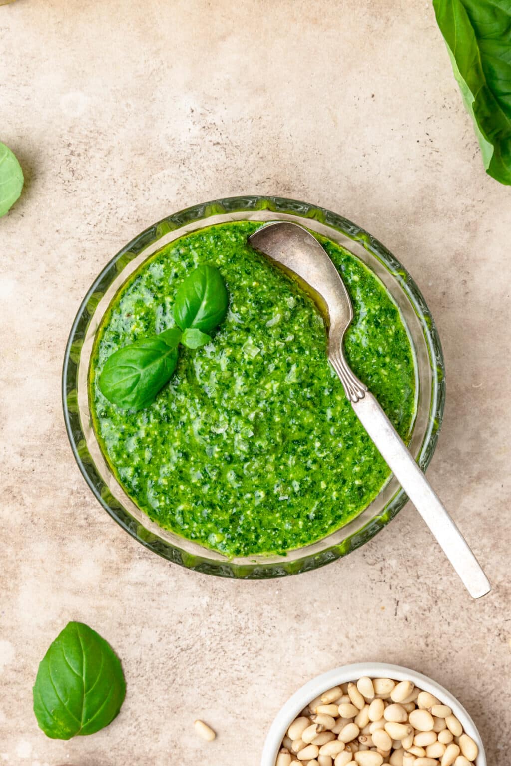 Homemade Fresh Basil Pesto ~ Barley & Sage