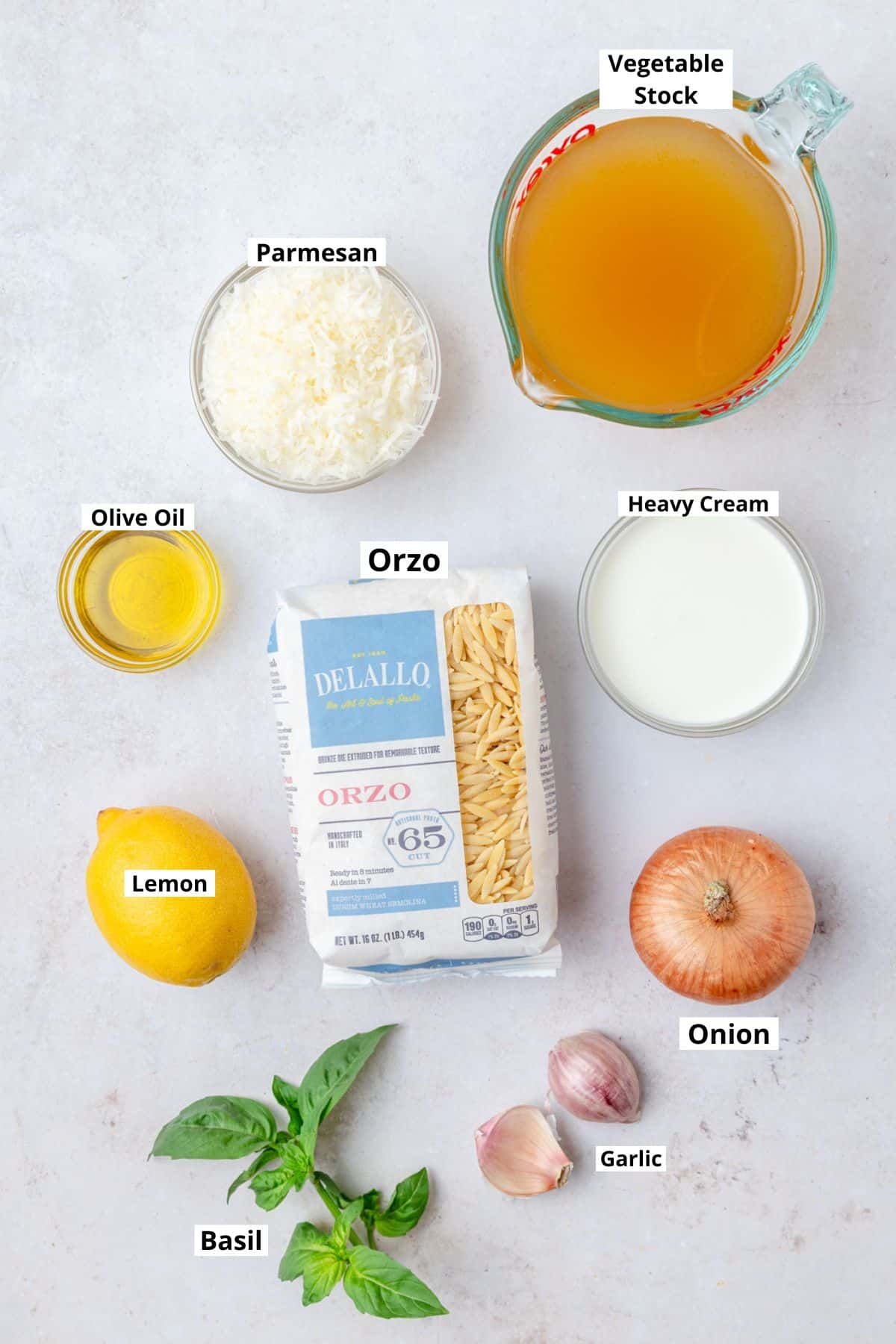 Creamy Orzo with Roasted Summer Vegetables ~ Barley & Sage